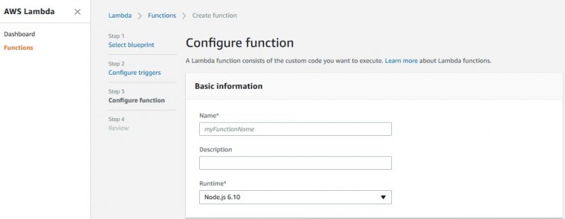 Serverless Future: Creating your first AWS Lambda function – Ecomm India Cloud IT Blog